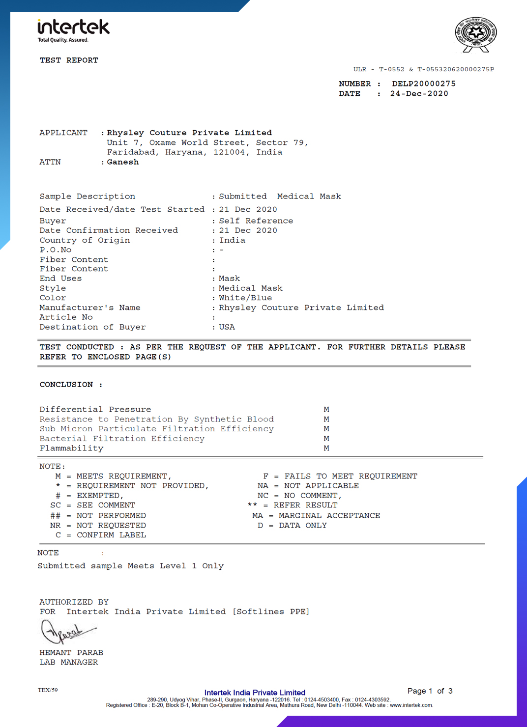 FDA, Sitra, CE, ISO approved Top Notch Face Mask Manufacturer in India ...